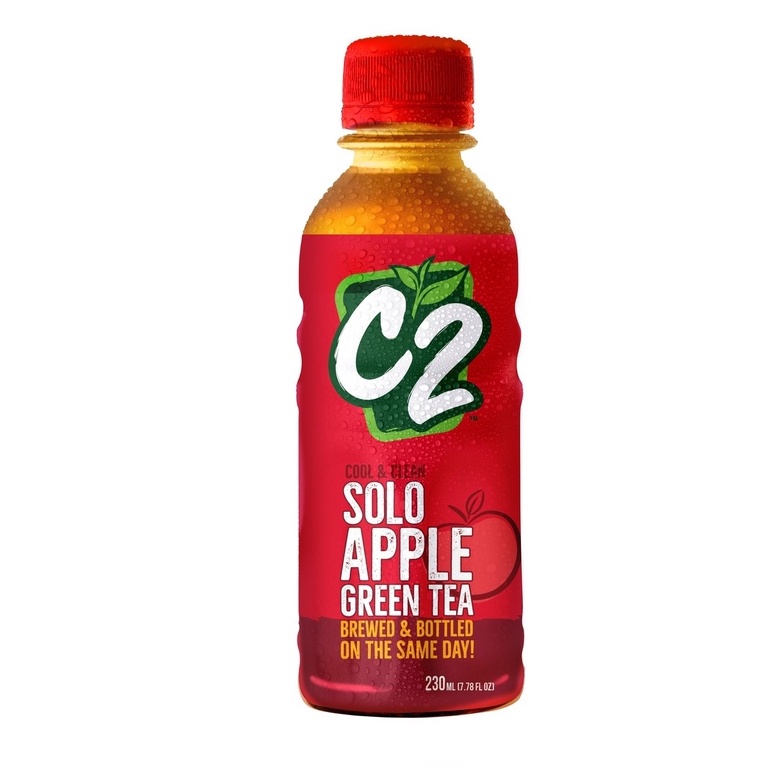 C2 Apple And Lemon Green Tea (Solo, 355ml) | Shopee Philippines