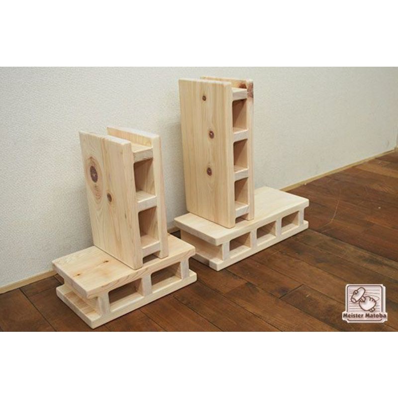Wooden Blocks Display Stand Nordic Modern | Shopee Philippines