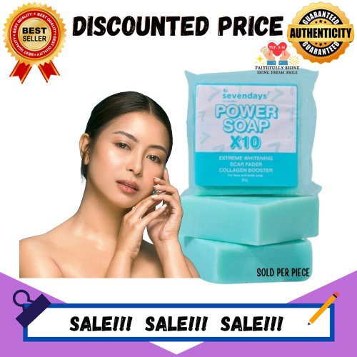 Sevendays by Herskin Power Soap x10 Whitening Kath Melendez KathRye Her ...