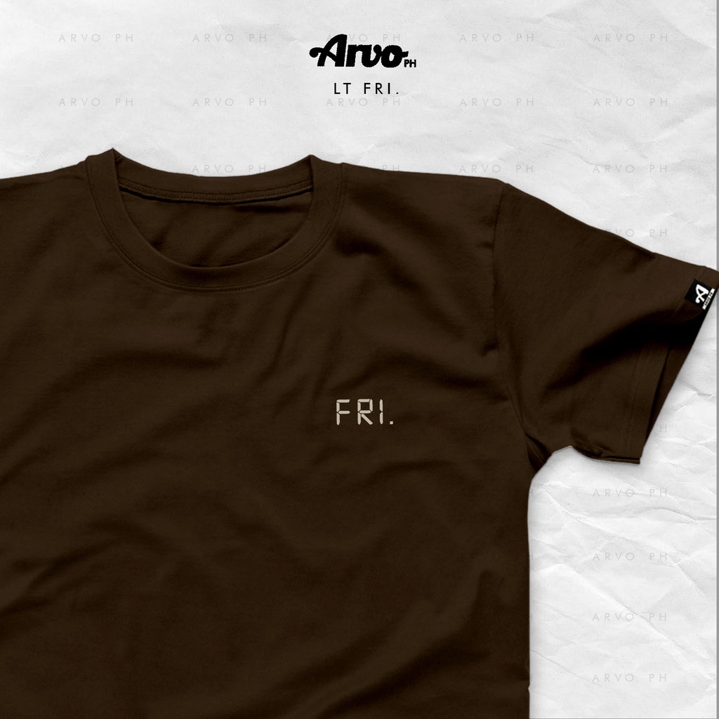 Everyday Logo Tshirt | XS to 5XL | ARVO PH Unisex Regular / Plus Size ...