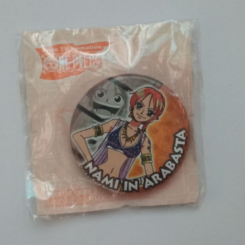 Bandai One Piece Nami in Arabasta 30mm Pin Button | Shopee Philippines