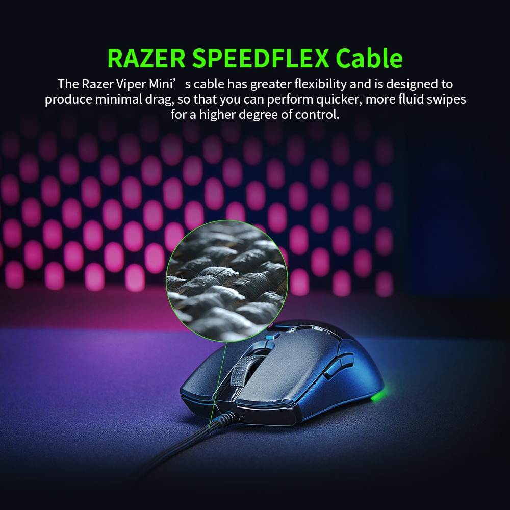 Razer Viper Mini Wired Mouse Lightweight Gaming Mice RGB E-Sports Mouse ...
