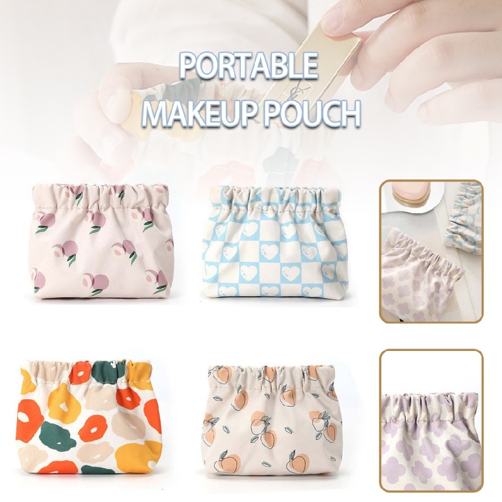Sulie Portable Mini Storage Bag Small Cosmetic Pocket Make Up Pouch for Women | Shopee Philippines