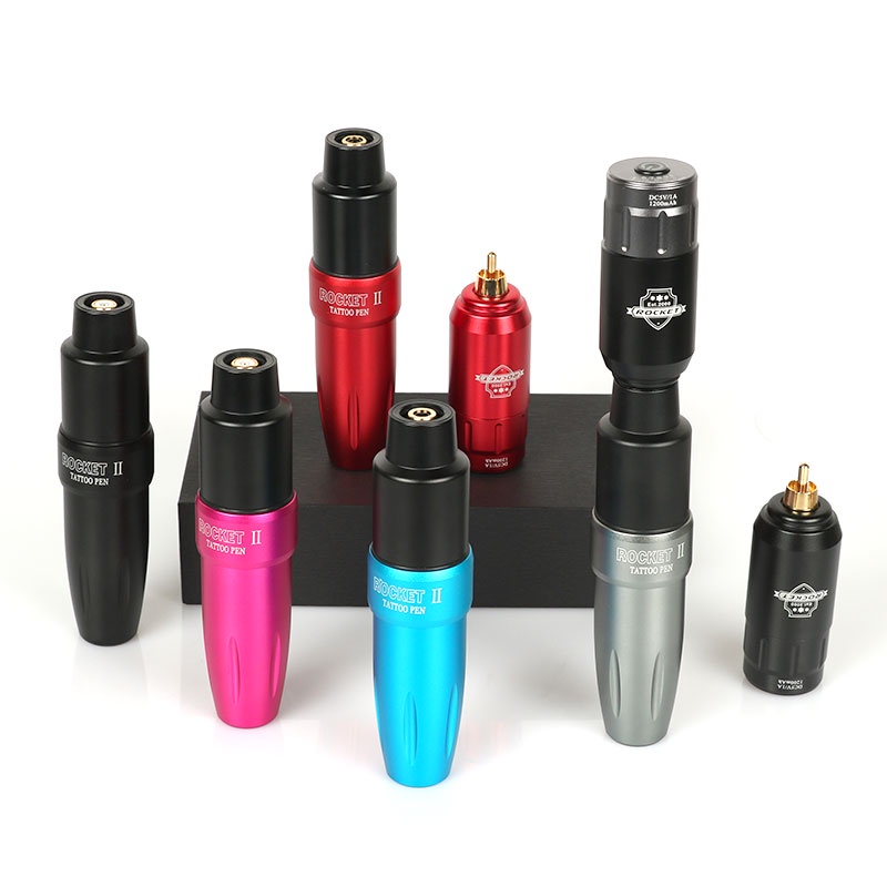 Professional Rocket II Tattoo Pen Rotary Pen With Light Powerful Japan ...