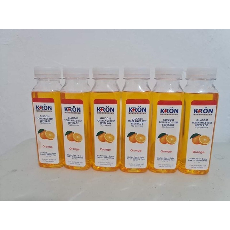 KRON GLUCOSE DRINK TEST / OGTT ORANGE 75g ,Gluco 75g /Glucose ...