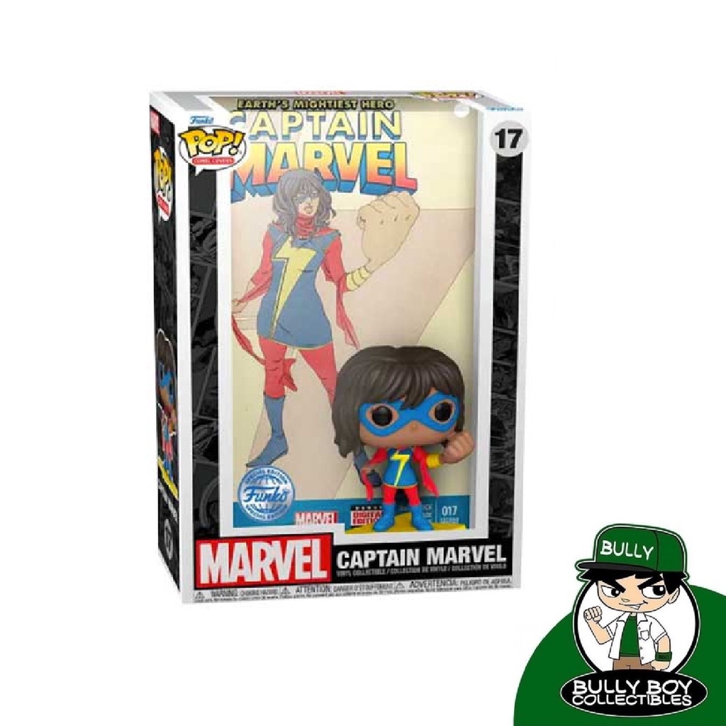 POP! Comic Covers: Marvel - Captain Marvel (FSE) 17 (NON-MINT) | Shopee ...