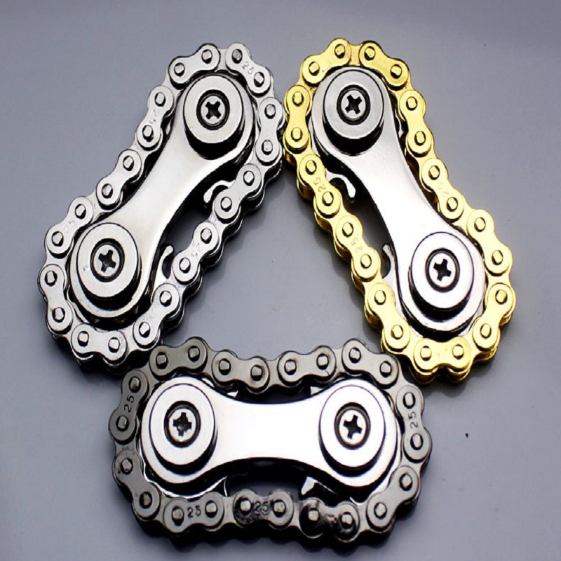 Sprockets Flywheel Fingertip Gyro Chains Metal Toys Anti Stress Figets ...
