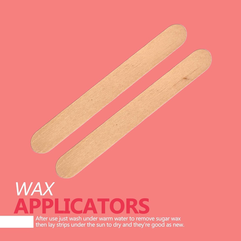 LUXEWAX Wax Applicator Hot Cold Organic Underarm Hair Legs Brazillian ...