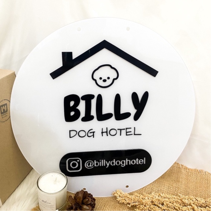 Business sign/Business sign/Business logo Nameplate - Name Acrylic ...