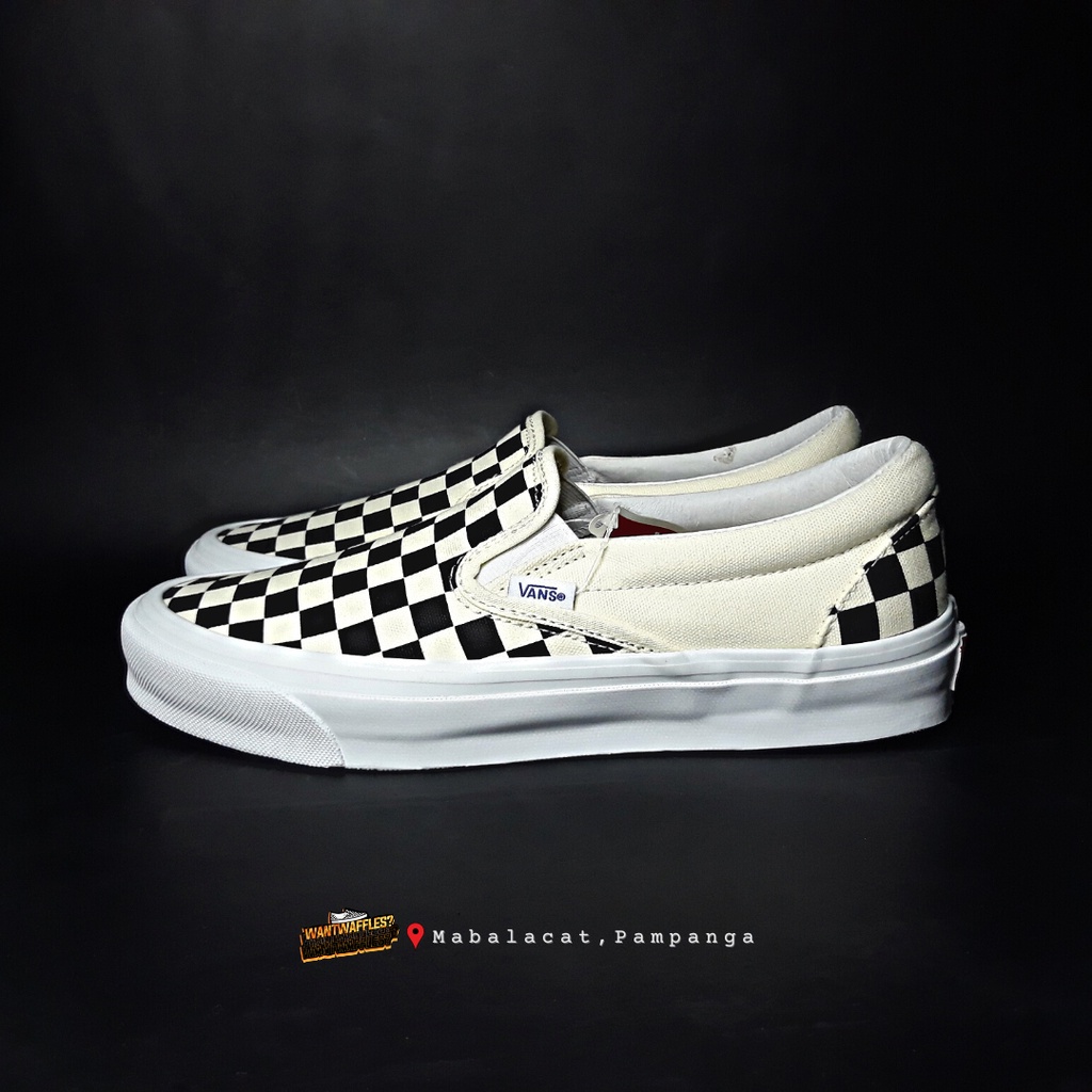 VAULT OG CLASSIC SLIP ON LX (CHECKERBOARD) | Shopee Philippines
