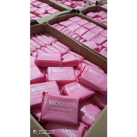 Mooskin Vanilla Milk Soap Original | Shopee Philippines