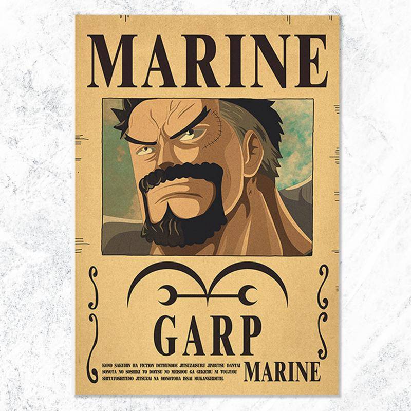 New Edition One Piece Poster GARP One Piece Wanted Posters 28.5x42cm(A3 ...