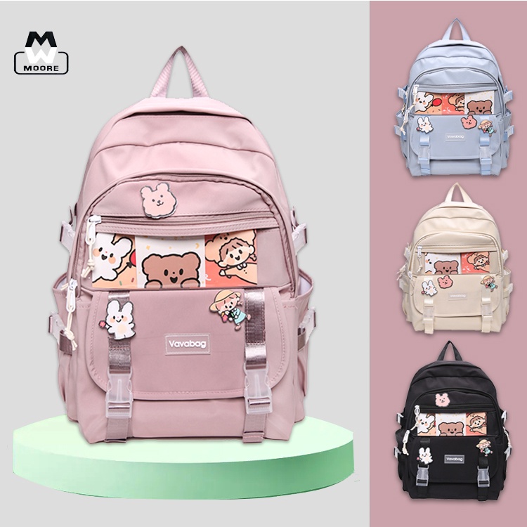 Korean Japanese style backpack Large Capacity Schoolbag Backpack ...