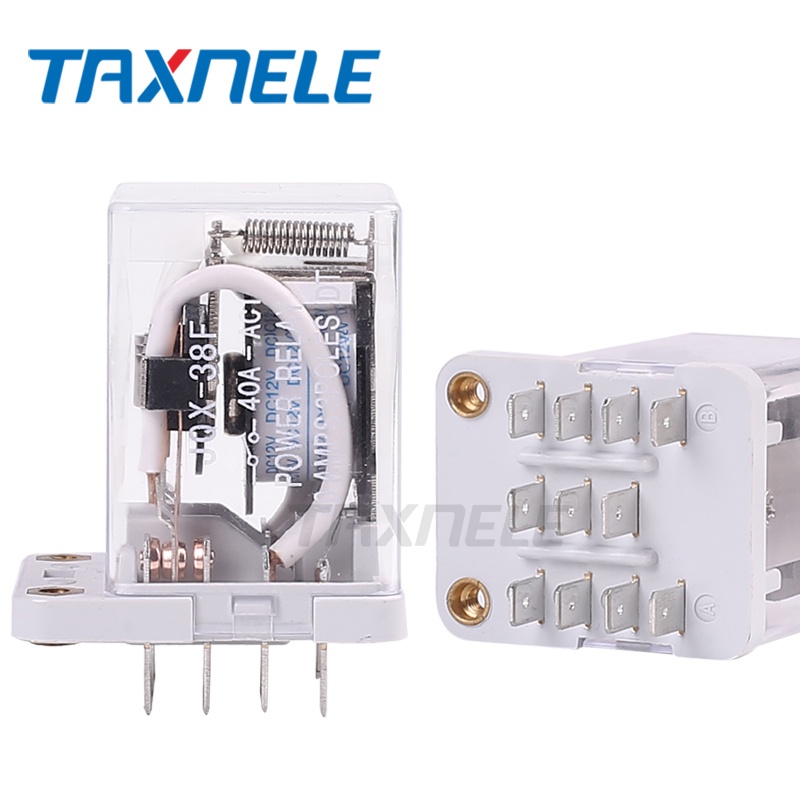 JQX-38F 3Z 40A power relay Intermediate relay Electromagnetic relay 11pin DC12V DC24V AC110V ...