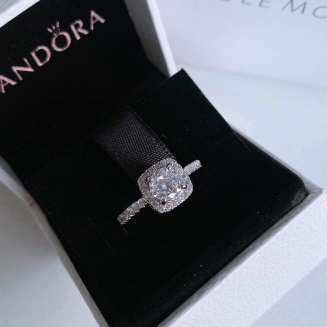 Premium Pandora Square Ring | Shopee Philippines