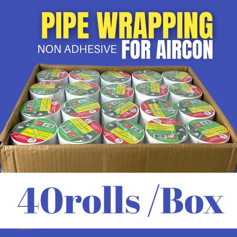 Pipe Wrapping For Aircon 4" x 45m Croco (Non Adhesive )POLYETHYLENE ...