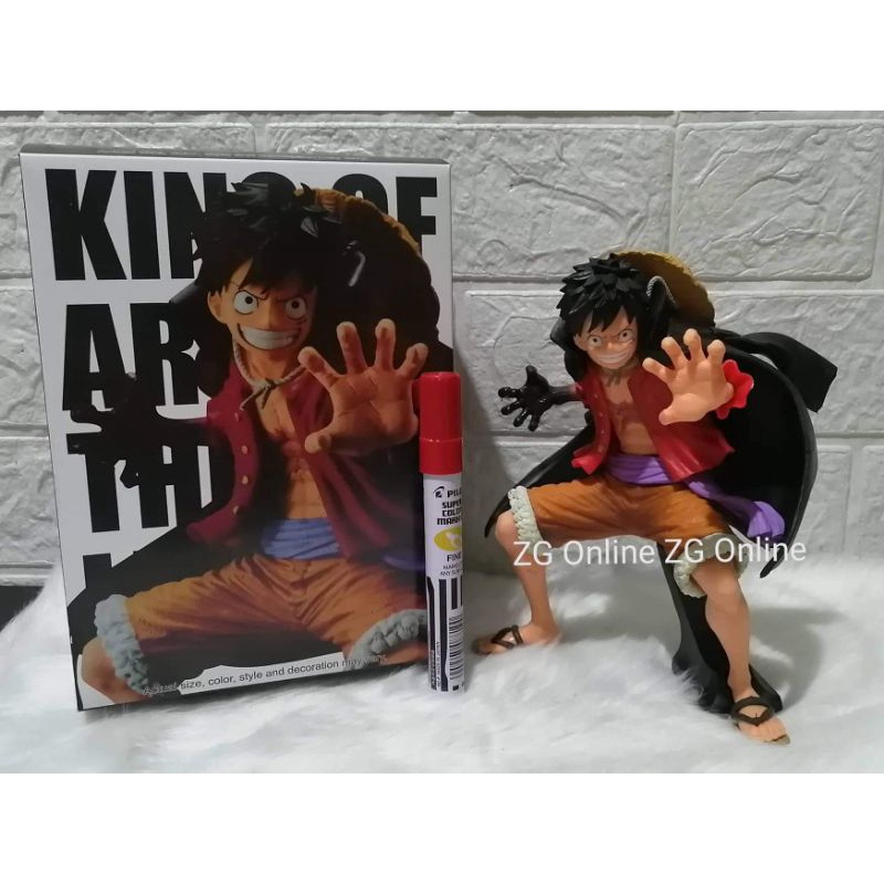 One Piece King of Artist Luffy Action Figure Collection Decoration ...