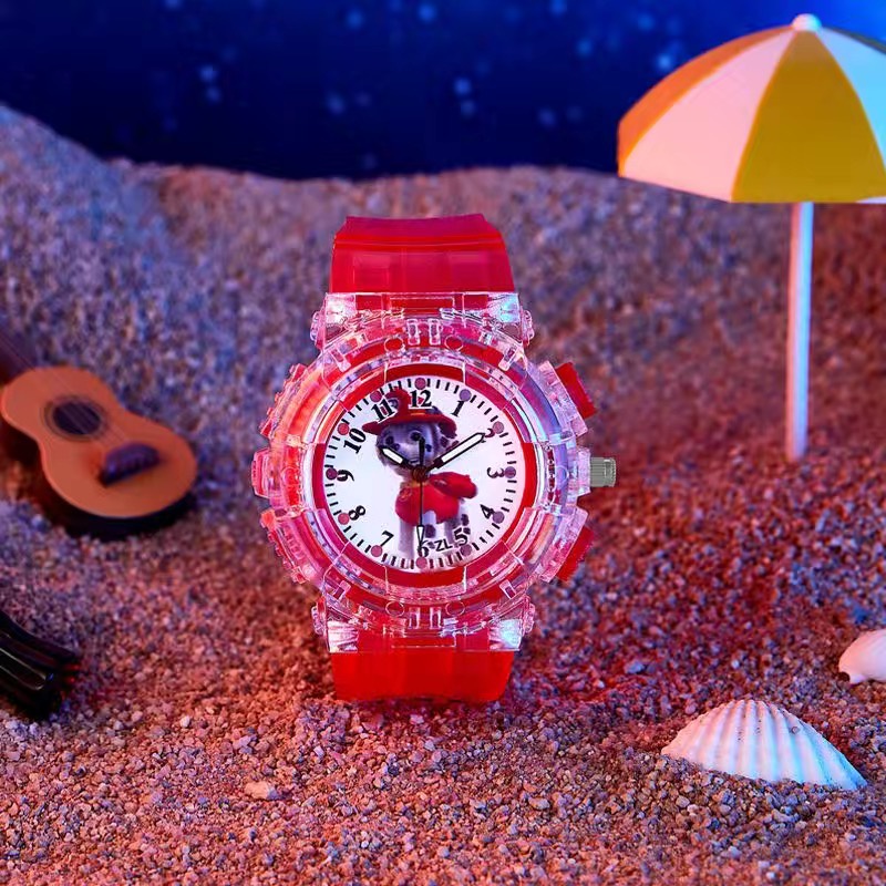 Cute Cartoon Watch for Kids LED Lights Watch for Boys Girls Students ...