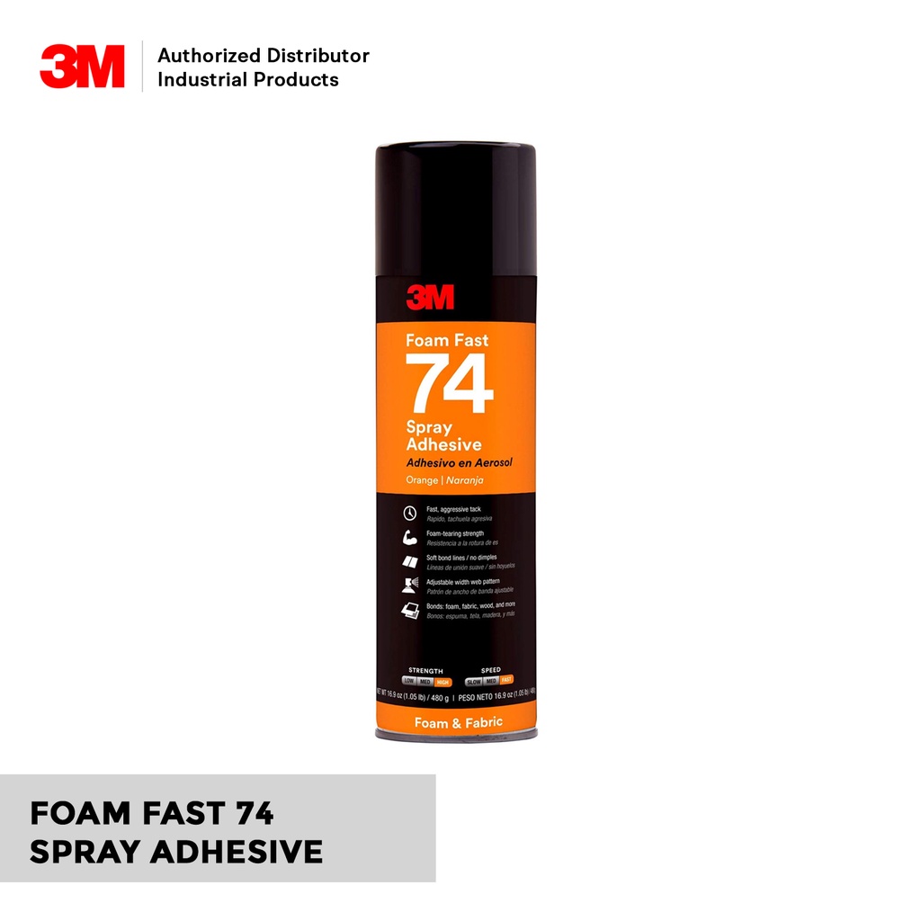 3M™ FOAM FAST 74 SPRAY ADHESIVE | Shopee Philippines