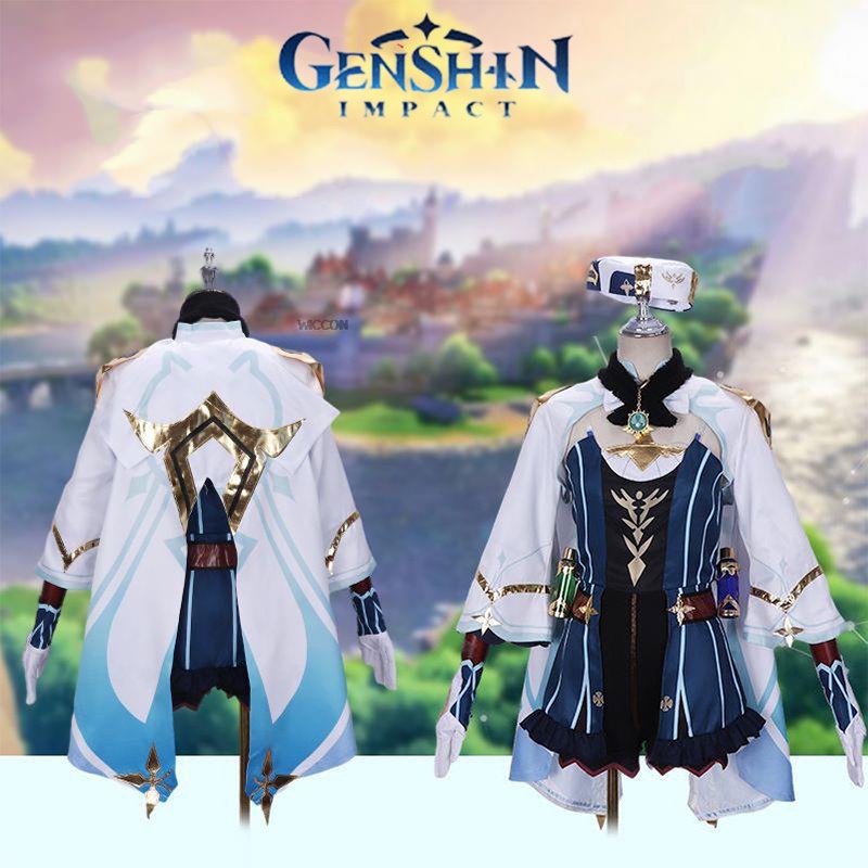 Up As Dress Genshin Impact's Sucrose With This Beautifully Detailed ...