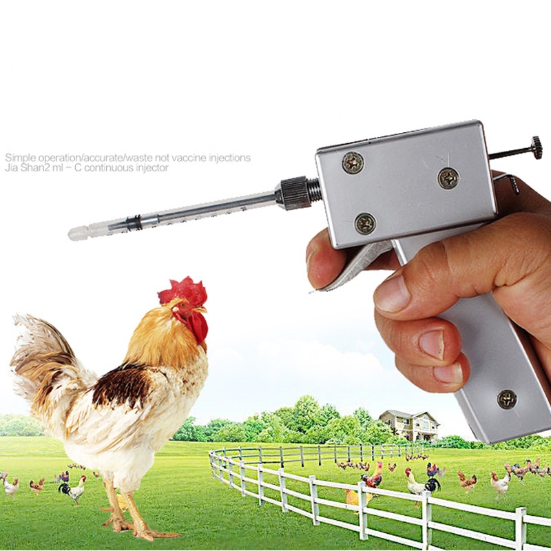 1Set Poultry Chicken Artificial Insemination Gun Continuous ...