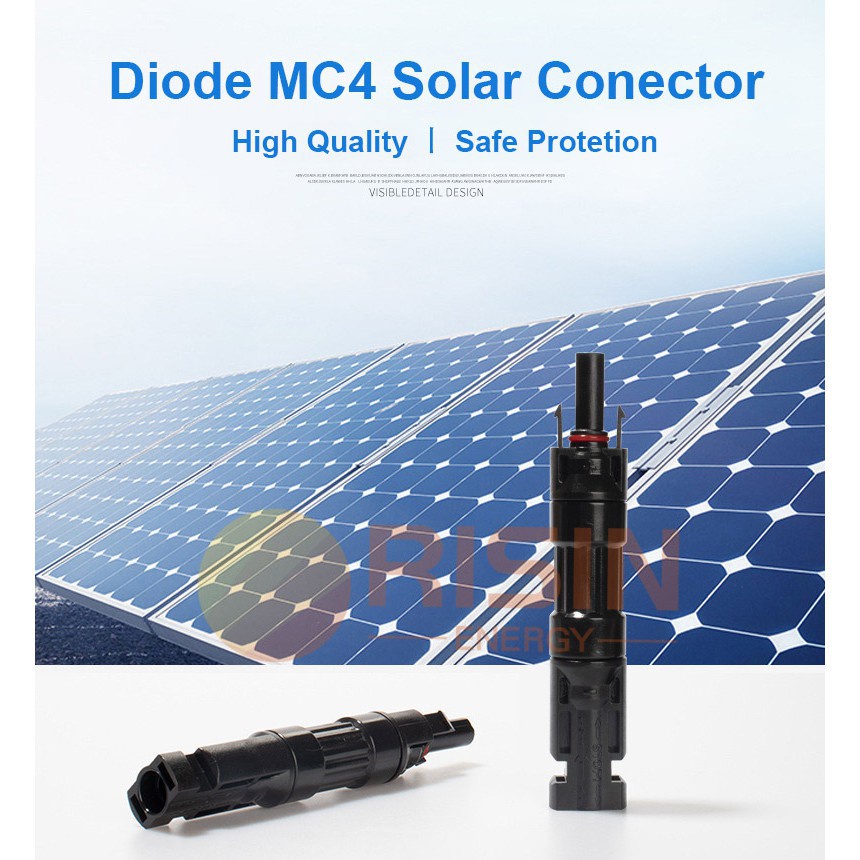 Best Quality MC4 IP67 Waterproof DC Diode Solar Plug Multic Contact ...