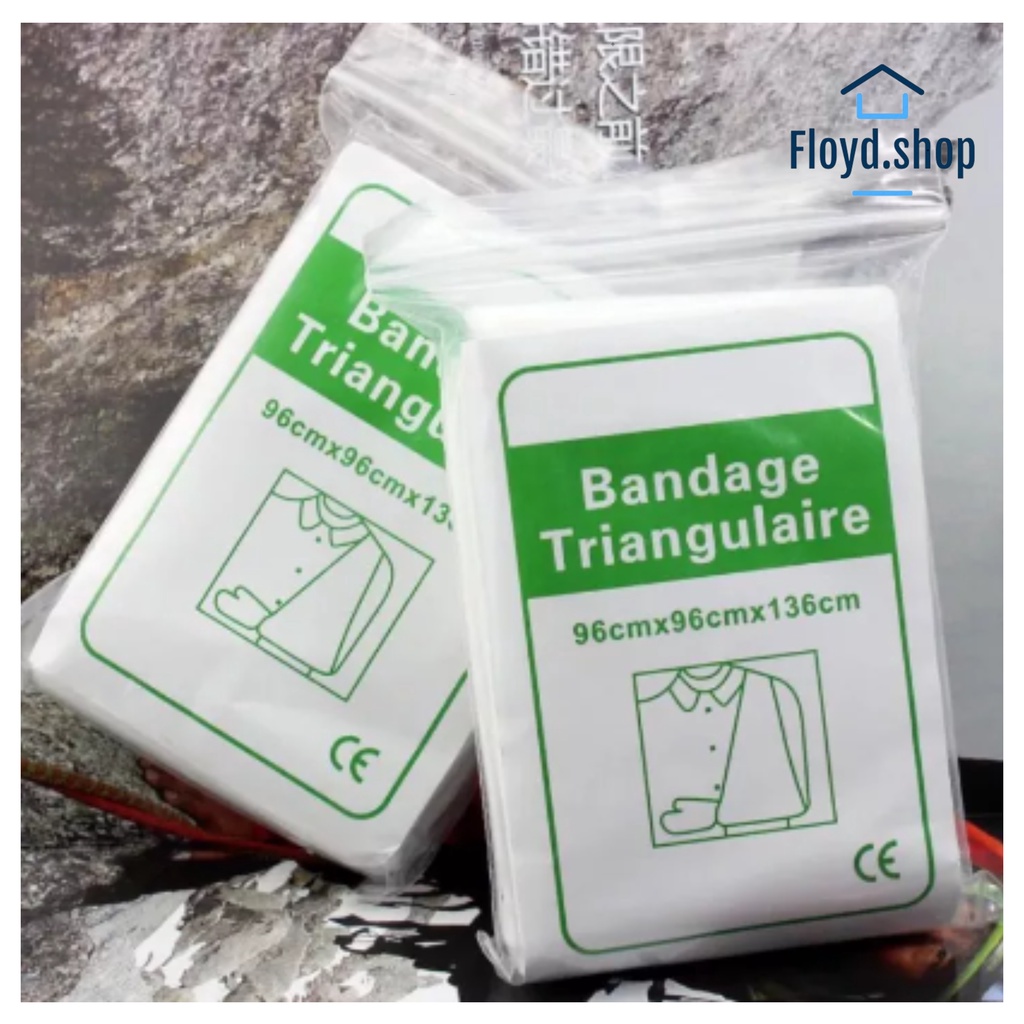 FLOY.SHOP White Triangular First Aid Bandage | Shopee Philippines