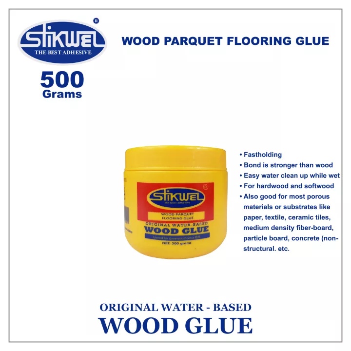 Stikwel Wood Parquet Flooring Glue 1kg ( 1 liter ) ( 1 liter ) / 500g ...