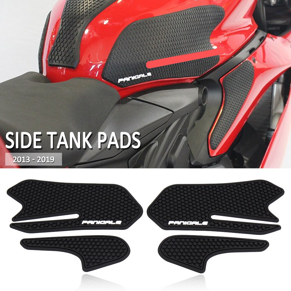 2019 - 2013 2018 2017 2016 Motorcycle Tank Traction Gas Pad Fuel Grip ...