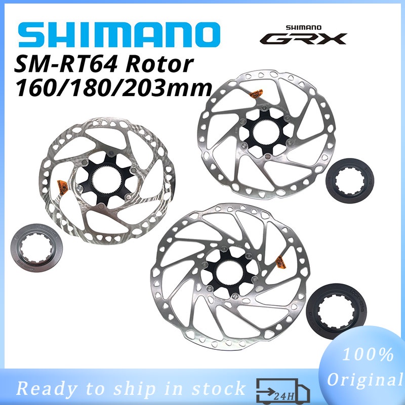 Shimano GRX SM-RT64 Center Lock Disc Brake MTB Mountain Bike RT64 140mm ...