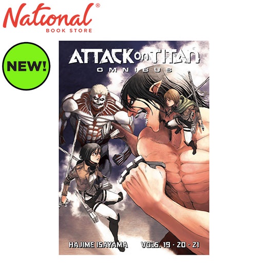 Attack On Titan Omnibus 7 (Volume 19-21) by Hajime Isayama - Trade Paperback - Manga - Comics ...