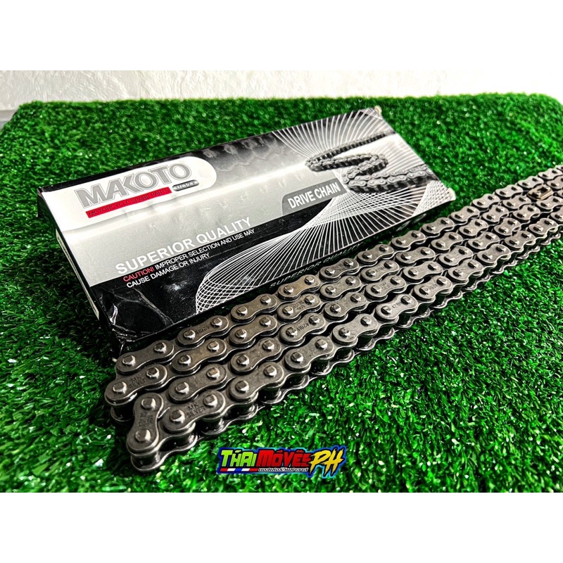 MAKOTO MOTORCYCLE CHAIN 428H-110L / 428H-120L HEAVY DUTY | Shopee ...