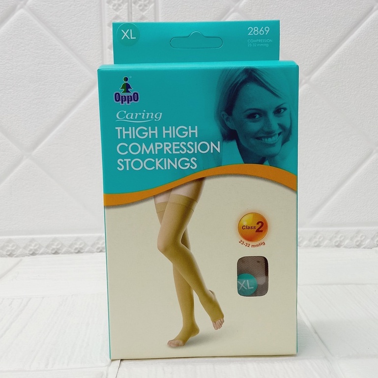 Thigh High Compression Stockings (OPPO) | Shopee Philippines