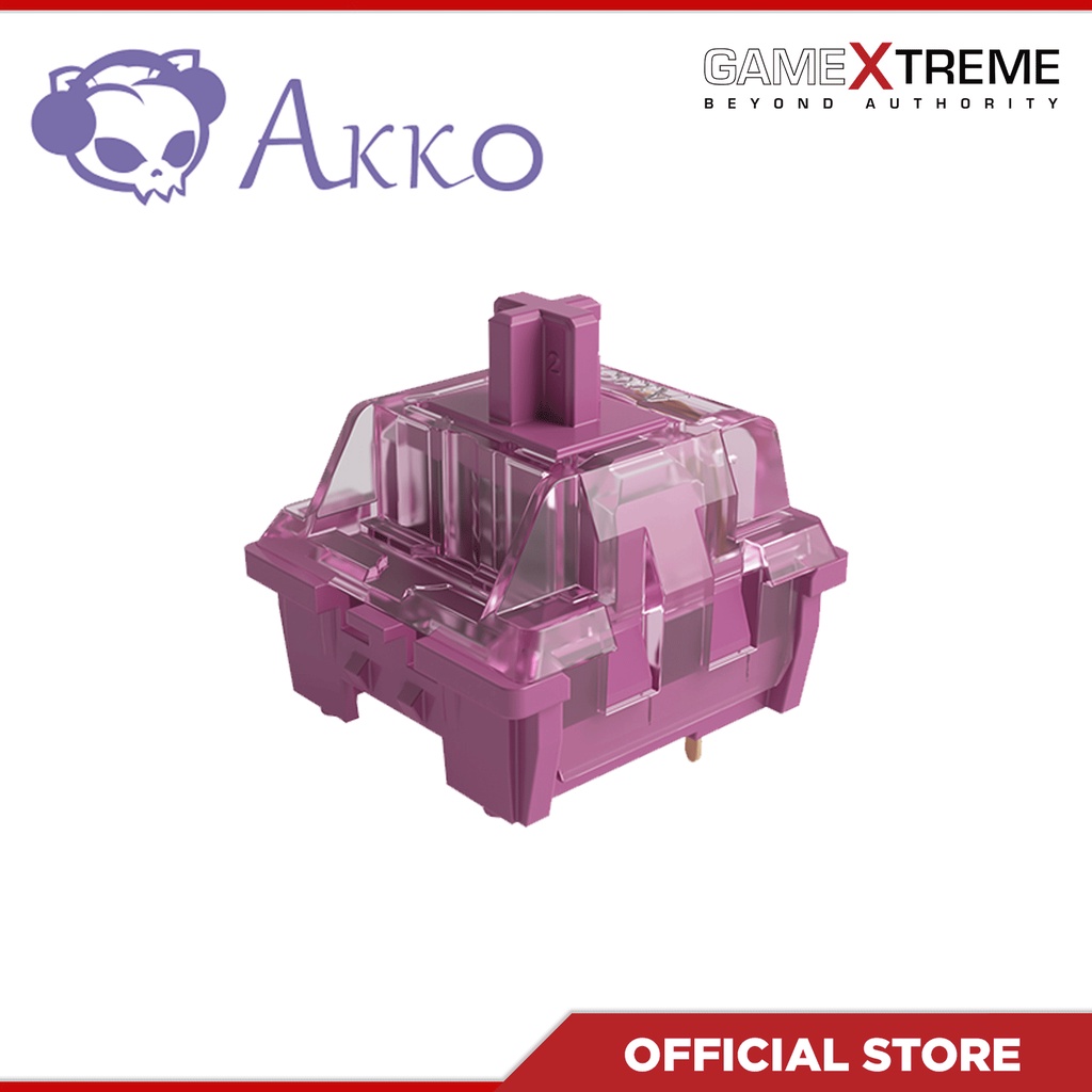 AKKO CS Mechanical Switch Keyboard Replacement 45 Pcs (Rose Red ...