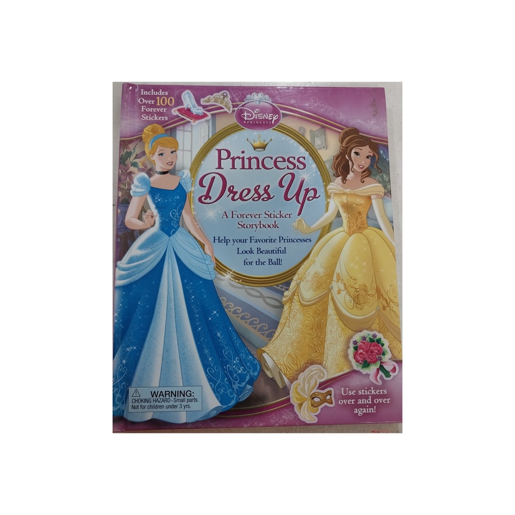 Disney Princess : Princess Dress Up Hard Cover | Shopee Philippines