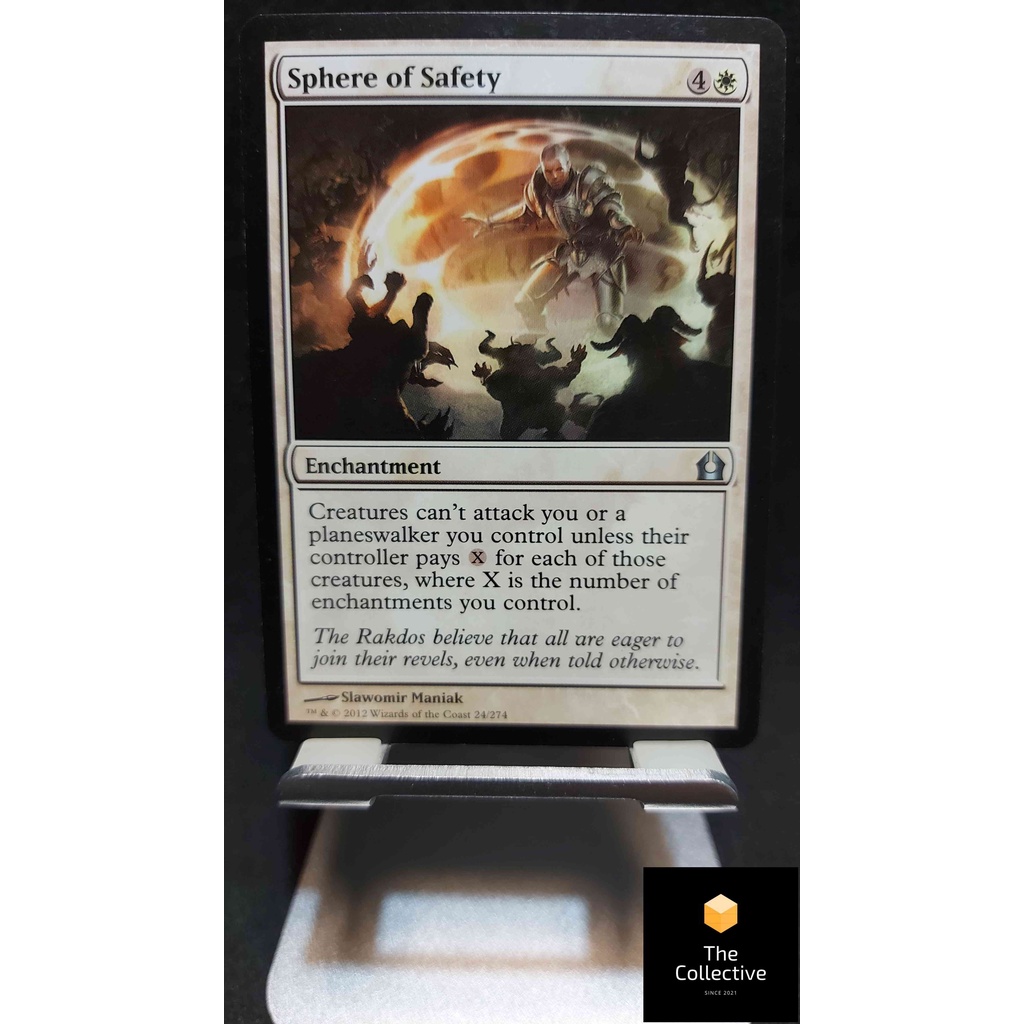 Magic the Gathering - MTG Card Game - Sphere of Safety - [WHITE] / [ID ...