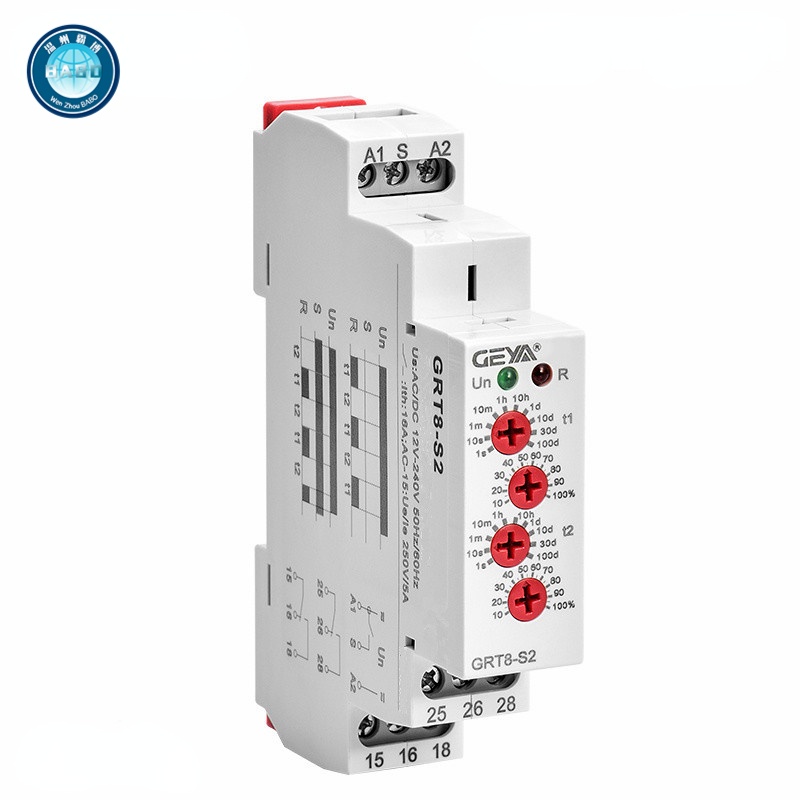 GRT8-S Asymmetric Cycle Timer Relay SPDT 220V 16A AC/DC12V-240V Electronic Repeat Relay | Shopee ...
