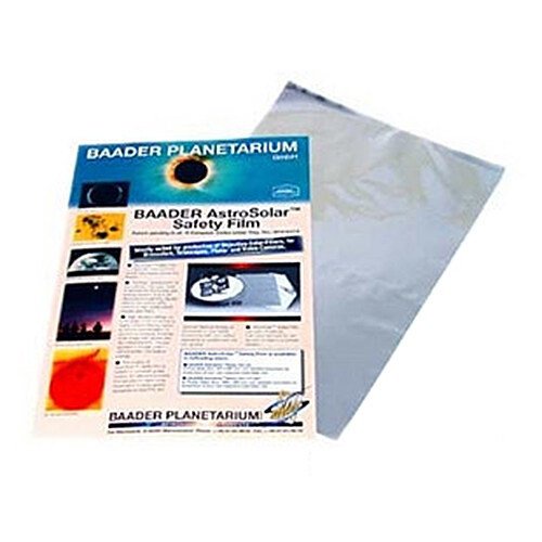 Solar Filter Baader Film 5.0 Sun Observation 5x5cm 10x10cm 15x15cm ...