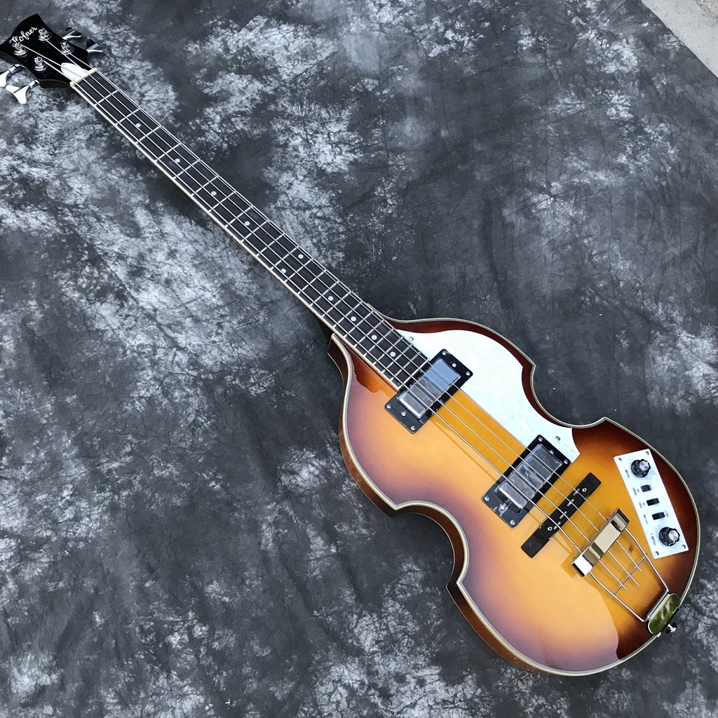 Original Hofner BB2 Violin Electric Guitar Bass 4 String Bass Honey ...