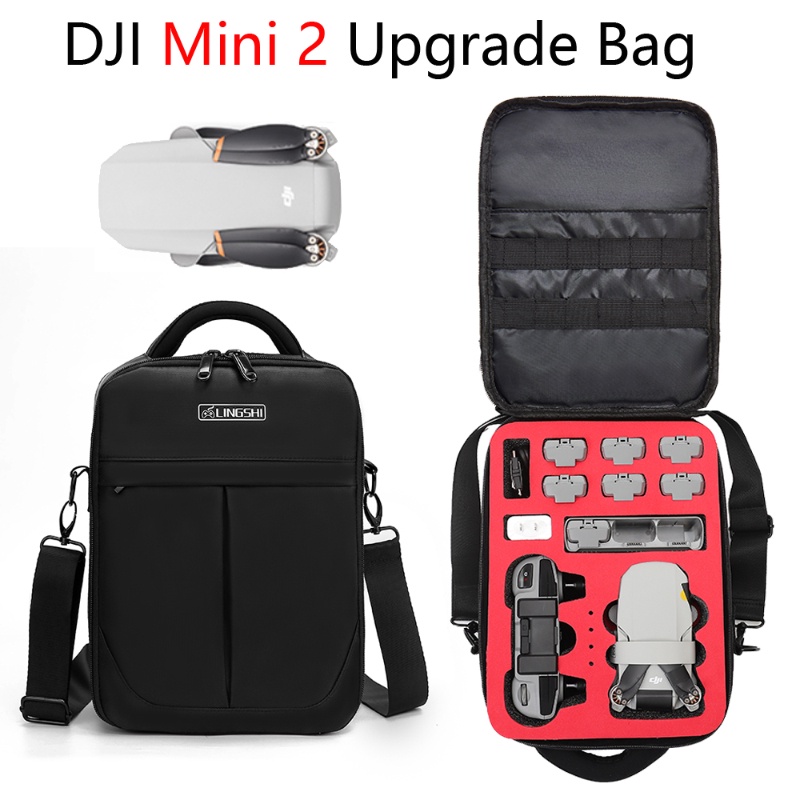 for DJI Mini 2 Case Portable Storage Waterproof Shoulder Bag for DJI ...