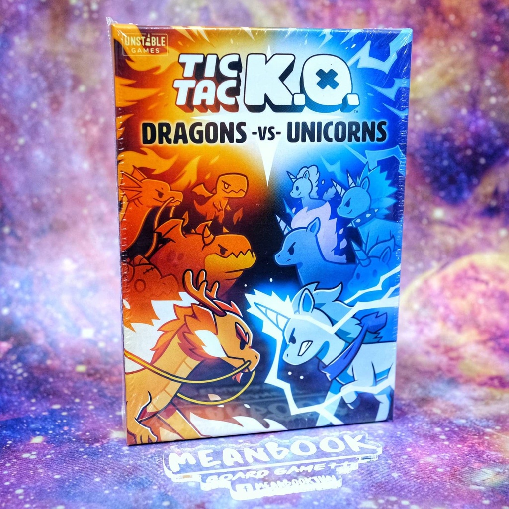 Tic Tac Ko: Dragons Vs Unicorns Board Game | Shopee Philippines