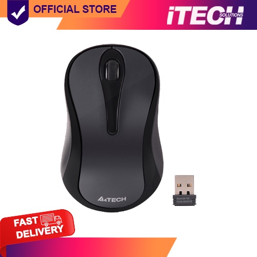 A4TECH G3-280N WIRELESS V-TRACK MOUSE USB (GRAY) | Shopee Philippines