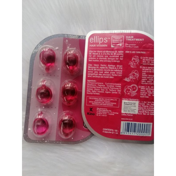 70%Off ellips hair vitamins(6pcs) | Shopee Philippines