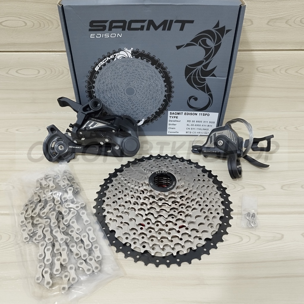 Sagmit Edison Upkit MTB Up kit 8 9 10 11 12 Speed | Shopee Philippines