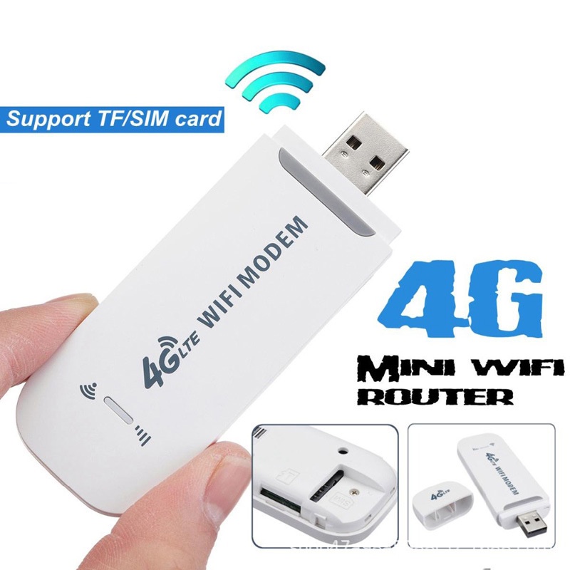 4g Mobile Wireless Portable Wifi Router USB Dongle 150Mbps Modem Stick ...