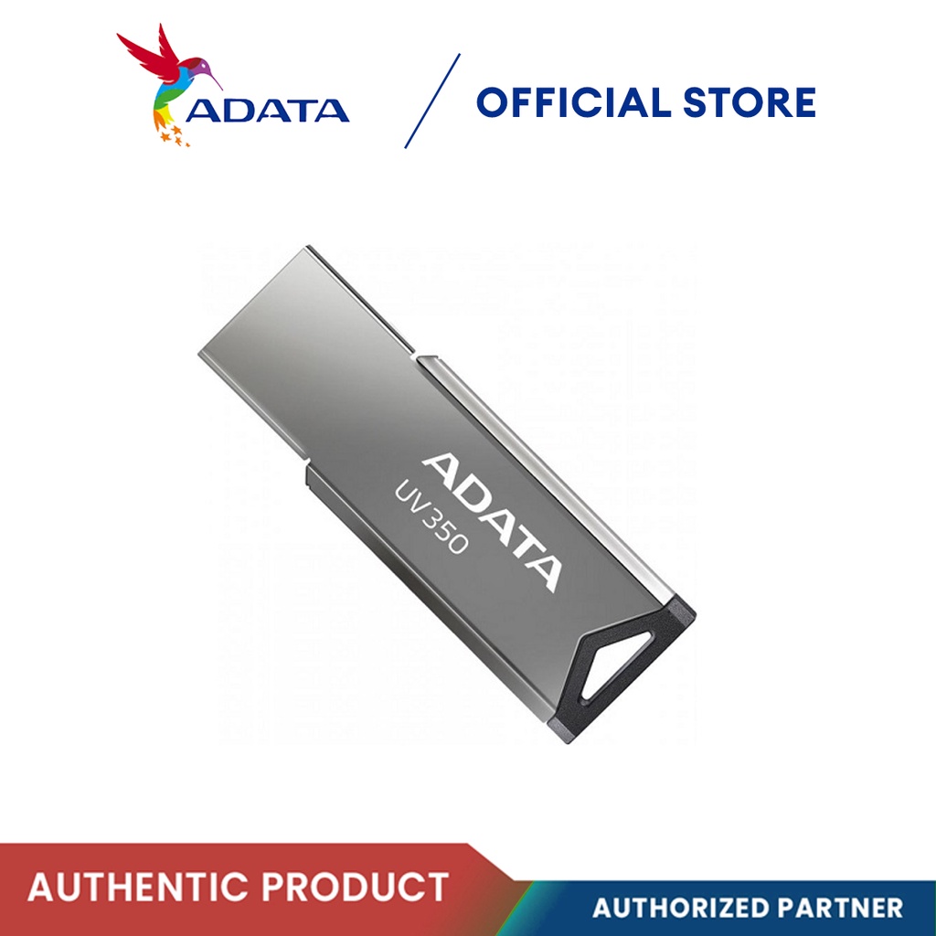 Adata Ad-Auv350-32g-Rbk 32gb USB 3.2 Flash Drive Black | Shopee Philippines