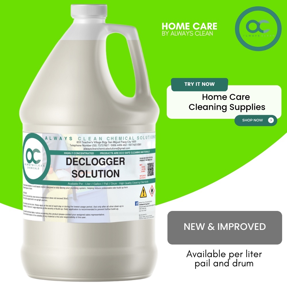 DECLOGGER SOLUTION 1 GALLON | Shopee Philippines