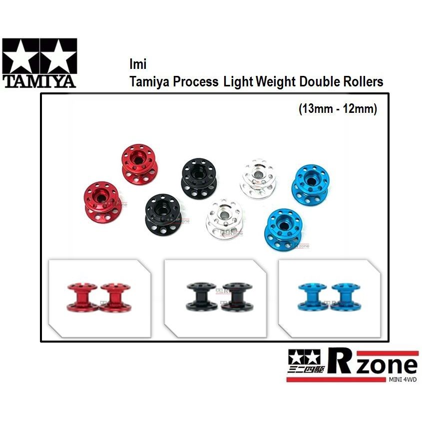 Imi Tamiya Process Light Weight Double Rollers 13mm - 12mm | Shopee ...