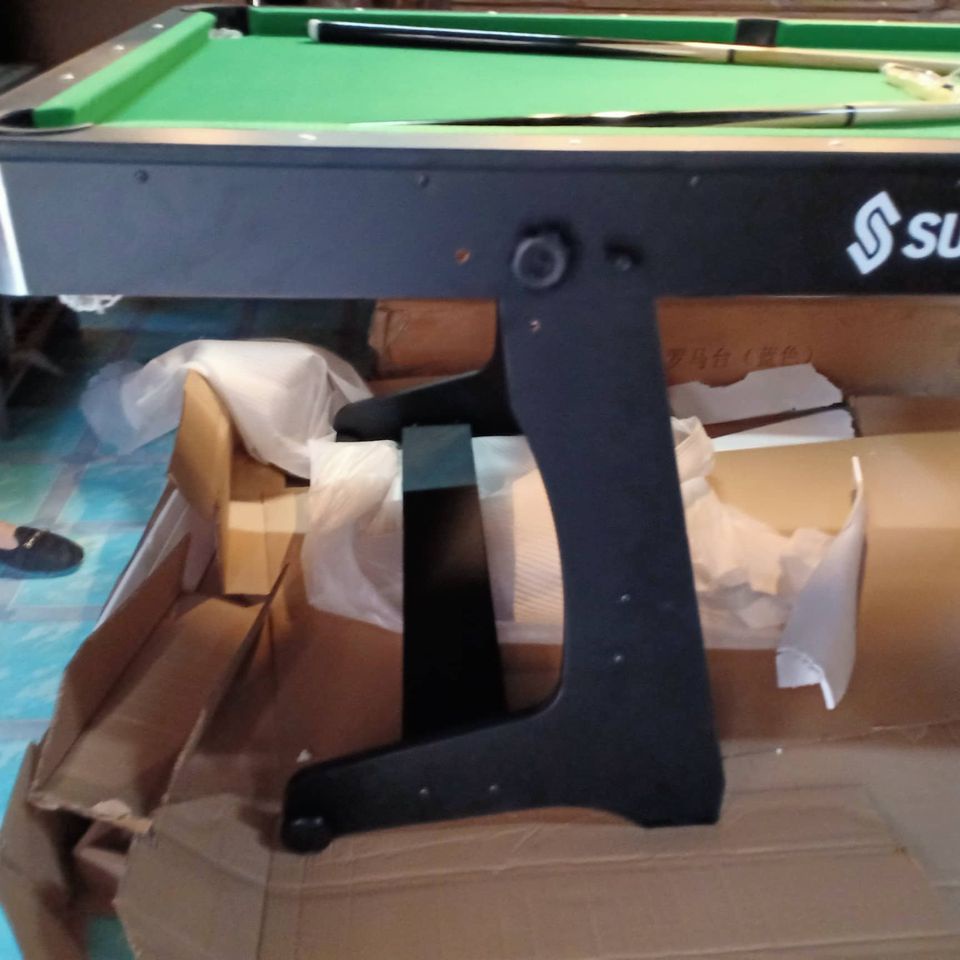 6ft. 3x6 SUPERMAX PRO billiards table with complete set accessories ...