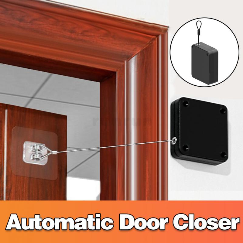 Automatic Door Closer With Sensor Without Holes Adjustable Surface Lid ...